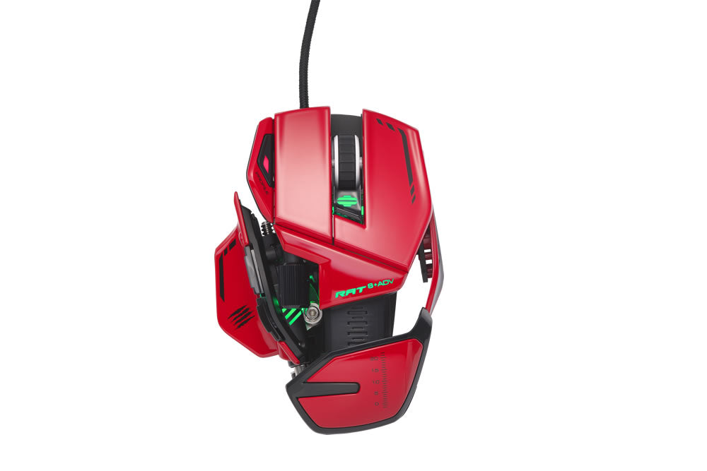Mad Catz R.A.T. 8+ ADV Highly Customizable Optical Wired Gaming Mouse ...