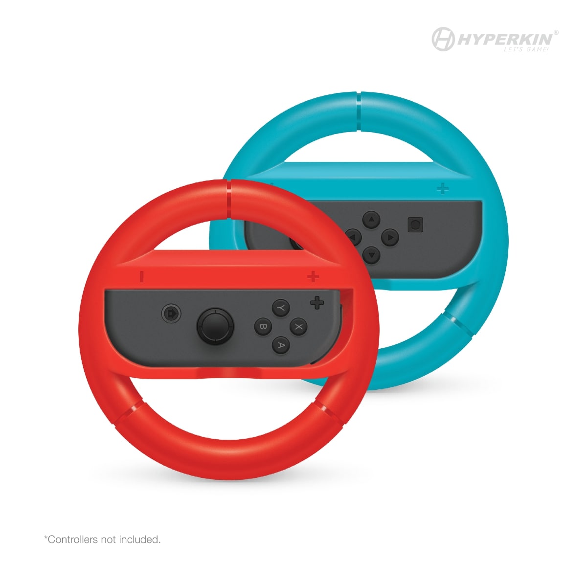 Hyperkin Racing Wheel Set 2 Pack For Joy-Con - Blue/Red – Kaira South ...